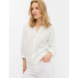 Brax Damen Bluse Style VELIA white, wei&szlig;, Gr. 32