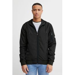 Windbreaker Blend "BHRazy", Herren, Gr. XL, schwarz, 100% Polyester, unifarben, regular fit normal, ohne Ausschnitt, eingesetzt Rippb&uuml;ndchen, Jacken Windbreaker, L&auml;ssige &Uuml;bergangsjacke mit praktischen Rei&szlig;verschlusstaschen