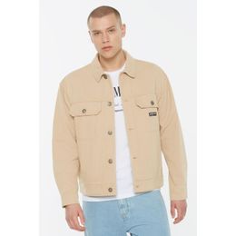 Jeansjacke Harlem Soul, Herren, Gr. L, antique, Twill, Material: 100% Baumwolle, unifarben, regular fit normal, eingesetzt 1-Knopf-Manschette, Jacken Jeansjacke