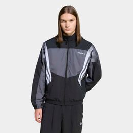 Trainingsjacke adidas originals "SANTIAGO TT", Herren, Gr. XL, schwarz, Obermaterial: 100% Polyamid, Jacken Trainingsjacke