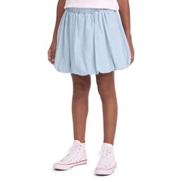 Minirock LEVI'S KIDS "LVG DENIM BUBBLE SKIRT", M&auml;dchen, Gr. 10 (140), wow me over, Denim/Jeans, Obermaterial: 100% Baumwolle, unifarben, normal ca. Mitte Oberschenkel, R&ouml;cke Minirock, for Girls, mit Ballonschnitt