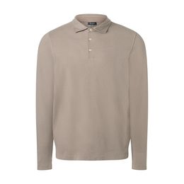 Poloshirt Maerz Muenchen "Maerz Muenchen 646300 Langarm-Poloshirt Herren Bekleidung", Herren, Gr. 48, beige, 100% Baumwolle, Shirts