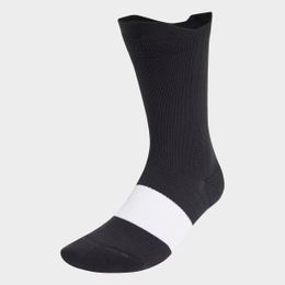 Funktionssocken adidas Performance "RUNXGRAFIC SOCK", Damen, Gr. L (43/45), schwarz, wei&szlig;, Obermaterial: 57% Polyamid, 38% Polyester, 5% Elasthan, Socken
