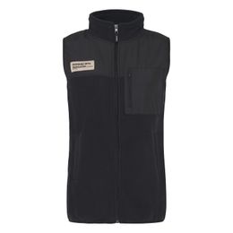 Fleeceweste oxmo "Fleeceweste OXNete", Damen, Gr. XS, schwarz, Obermaterial: 100% Polyester PES., Westen Fleeceweste