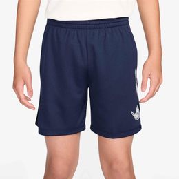 Shorts Nike "B NK DF MULTI SHORT HBR", Jungen, Gr. L (152/158), N-Gr, midnight navy, wei&szlig;, Obermaterial: 100% Polyester, Hosen Shorts, aus Polyester, schwei&szlig;ableitend, f&uuml;r Kinder, sportlicher Stil
