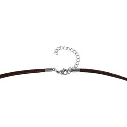 Adelia&acute;s Kette ohne Anh&auml;nger ADELIA&acute;S "Unisex Halskette aus Leder" Gr. 43, braun, Halsketten, Damen, 43, Zum Verschenken &ndash; ideal zum einen besonderen Tag
