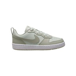 Sneaker Nike Sportswear "COURT BOROUGH LOW RP (GS)", M&auml;dchen, Gr. 35,5, light silber, spruce fog, wei&szlig;, Synthetik, Schuhe Sneaker, Design auf den Spuren des Air Force 1, f&uuml;r Kinder & Jugendliche