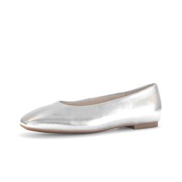 Ballerina Gabor "Eleganter Ballerina", Damen, Gr. 35,5, silber, Schuhe Ballerina