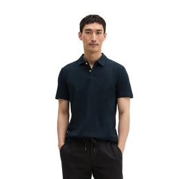 Marc O'Polo Poloshirt MARC O'POLO, Herren, Gr. L, schwarz navy, Obermaterial: 100% Baumwolle, slim fit normal, Shirts, Jersey slim aus reiner Bio-Baumwolle