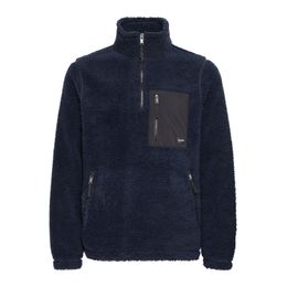 Fleecejacke Blend "Fleecejacke BHTotto", Herren, Gr. M, blau (total eclipse), Obermaterial: 100% Polyester PES., Jacken Fleecejacke