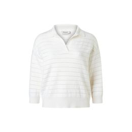 Poloshirt Maerz Muenchen "Maerz Muenchen 317100 Poloshirt Damen Bekleidung", Damen, Gr. 36, wei&szlig;, 55% Wolle (Merino), 45% Baumwolle, Shirts