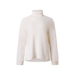 Strickpullover Maerz Muenchen "Maerz Muenchen 376500 Strickpullover Damen Bekleidung", Damen, Gr. 46, wei&szlig;, 100% Wolle, Pullover Strickpullover