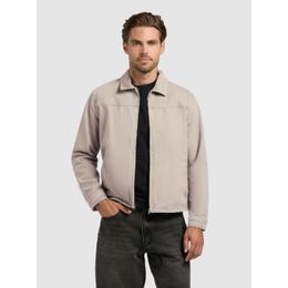 Jeansjacke Khujo "REILLY", Herren, Gr. L, greige, Denim/Jeans, 100% Baumwolle, unifarben, regular fit h&uuml;ftlang, mit Kn&ouml;pfen, Jacken Jeansjacke
