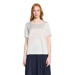 Schlupfbluse Betty Barclay "Damen mit Rundhalsausschnitt", Damen, Gr. 36, wei&szlig; (rohwei&szlig;), Obermaterial: 97% Polyester, 3% Elasthan, figurumspielend normal, Rundhals, Blusen Schlupfbluse