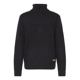 Rollkragenpullover oxmo "Rollkragenpullover OXEdna", Damen, Gr. S, schwarz, Obermaterial: 100% Polyacryl PAN., Pullover Rollkragenpullover