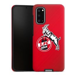 DeinDesign Galaxy S20 Handy Panzer Handyh&uuml;lle robuste Outdoor H&uuml;lle Schutzh&uuml;lle matt Effzeh Official Licensed Product 1. Fc K&ouml;ln Tough Case