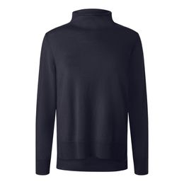 Strickpullover Maerz Muenchen "Maerz Muenchen 324500 Strickpullover Damen Bekleidung", Damen, Gr. 36, schwarz (blau), 100% Wolle, Pullover Strickpullover