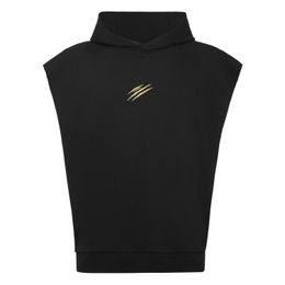 Sweatshirt Plein Sport "Hoodie", Jungen, Gr. 4XL, 0294, schwarz, lightgold, Obermaterial: 88% Baumwolle, 12% Polyester, Sweatshirts Sweatshirt