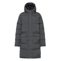 Wintermantel oxmo "Wintermantel OXMinna", Damen, Gr. M, gr&uuml;n (forged iron), Obermaterial: 100% Polyester PES., M&auml;ntel Wintermantel