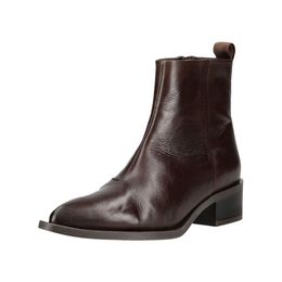 Stiefelette Pavement "Pavement Stiefelette Leder", Damen, Gr. 39, braun, Leder, Schuhe Stiefelette