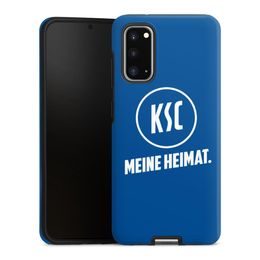 DeinDesign Galaxy S20 Handy Panzer Handyh&uuml;lle robuste Outdoor H&uuml;lle Schutzh&uuml;lle matt Karlsruher Sc Statement Ksc Tough Case