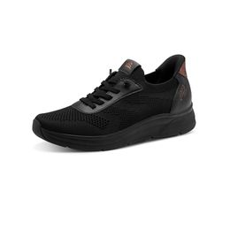 Jana Damen Sneaker mit Step-in-Funktion, schwarz, Gr&ouml;&szlig;e 41