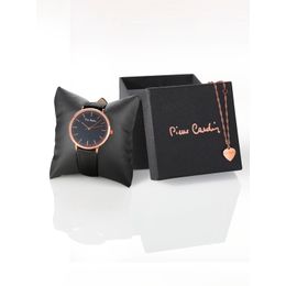 WITT Damen 2tlg. Set Uhr und Armband, schwarz, Gr&ouml;&szlig;e 0