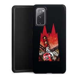 DeinDesign Galaxy S20 FE 5G Handy Panzer Handyh&uuml;lle robuste Outdoor H&uuml;lle Schutzh&uuml;lle gl&auml;nzend Official Licensed Product 1. Fc K&ouml;ln Cologne Cathedral Tough Case