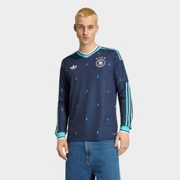 Fu&szlig;balltrikot adidas Performance "DFB A JSY L", Herren, Gr. L, collegiate navy, Obermaterial: 100% Polyester, V-Ausschnitt, Trikots Fu&szlig;balltrikot, mit V-Ausschnitt, mit Climacool Technologie, schmal geschnitten