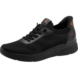 Jana Damen Sneaker mit Step-in-Funktion schwarz Gr&ouml;&szlig;e 41