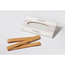 BH-Verl&auml;ngerung Lascana, Damen, Gr. 1, braun (nougat), Materialmix, BH-Verl&auml;ngerungen, f&uuml;r einen tiefen R&uuml;ckenausschnitt