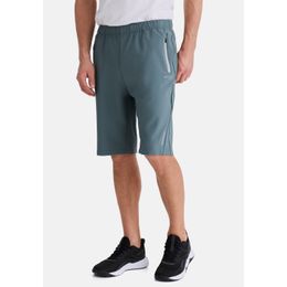 Bermudas Stooker Men "BENO Sportbermudashorts", Herren, Gr. L, balsam gr&uuml;n, Sweatware, 50% Polyester, 50% Baumwolle, gerade kurz, Hosen Bermudas, Shorts Regular Fit Casual Funktionsqualit&auml;t f&uuml;r Herren