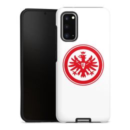 DeinDesign Galaxy S20 Handy Panzer Handyh&uuml;lle robuste Outdoor H&uuml;lle Schutzh&uuml;lle matt Eintracht Frankfurt Sge Official Licensed Product Tough Case