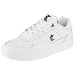 Sneaker Karl Kani "89 2K", Herren, Gr. 46, wei&szlig; (wei&szlig;, dunkel blau), Leder, Schuhe Sneaker