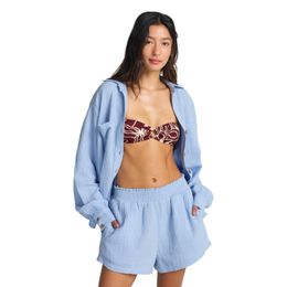 Bermudas Billabong "In The Waves", Damen, Gr. L, twilight blau, Obermaterial: 100% Walkfrottier;, Hosen Bermudas