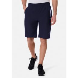 Bermudas Stooker Men "BENO Sportbermudashorts", Herren, Gr. L, blau navy, Sweatware, 50% Polyester, 50% Baumwolle, gerade kurz, Hosen Bermudas, Shorts Regular Fit Casual Funktionsqualit&auml;t f&uuml;r Herren