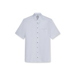 Businesshemd OLYMP "OLYMP Luxor, comfort fit, New Kent", Herren, Gr. 40, Normaler Arm, silbergrau, 100% Baumwolle, Hemden