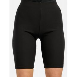 Shorts LIBERT&Eacute; ESSENTIEL "Libert&eacute; Essentiel Shorts HENNE-LONG-BICYLE", Damen, Gr. L, Normalgr&ouml;&szlig;en, schwarz, Obermaterial: 95% Polyester, 5% Elasthan, Hosen Shorts