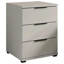 Boxxx Nachtschrank, Kaschmir, Kunststoff, 3 Schublade(n) Schubladen, 46x61x42 cm, Schlafzimmer, Nachttische