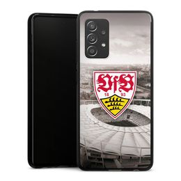 DeinDesign Galaxy A52s 5G Handy Silikon H&uuml;lle Case schwarz Handyh&uuml;lle Vfb Stuttgart Stadium Official Licensed Product