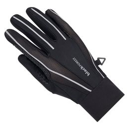 Black Forest Reithandschuhe mit Reflexdetails schwarz XXL