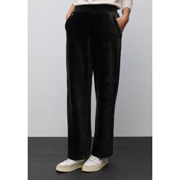 Cordhose Street One, Damen, Gr. 36, L&auml;nge 30, schwarz, Cord, Obermaterial: 60% Baumwolle, 38% Polyester, 2% Elasthan. Futter: 100% Polyester, lang, Hosen Cordhose, mit Stretch und seitliche Taschen
