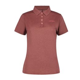 Poloshirt Icepeak "Icepeak Polo shirt Browning", Damen, Gr. L, mandarine, Stoff, 100% Polyester, normal, Shirts