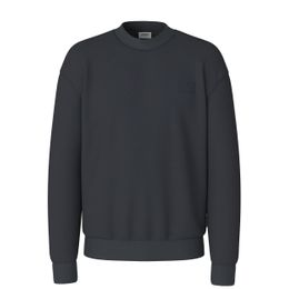 JOOP! Sweatshirt JOOP JEANS "Anastan", Herren, Gr. L, dunkelblau, Sweatware, Obermaterial: 69% Baumwolle, 31% Polyester, unifarben, regular fit normal, Rundhals, Rippb&uuml;ndchen, Sweatshirts Sweatshirt