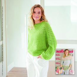 Anleitung 177/3, Raglan-Pullover aus Seidana von Junghans-Wolle