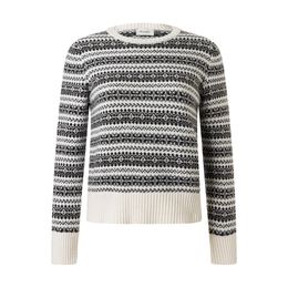 Strickpullover Maerz Muenchen "Maerz Muenchen 361301 Strickpullover Damen Bekleidung", Damen, Gr. 38, wei&szlig;, 100% Schurwolle, Rundhals, Pullover Strickpullover