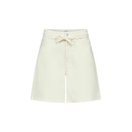 Shorts Levete Room "Levete Room Shorts LR-KOSA 10", Damen, Gr. XL, Normalgr&ouml;&szlig;en, l101, star wei&szlig;, Obermaterial: 99% Baumwolle, 1% Elasthan, Hosen Shorts