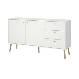 H&ouml;ffner Sideboard Bonito wei&szlig; Ma&szlig;e (cm): B: 147,2 H: 81,7 T: 39.1 &raquo; H&ouml;ffner