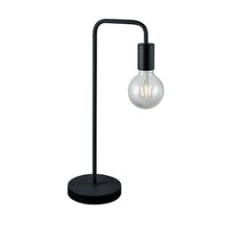 Trio Tischleuchte Diallo in Schwarz max. 42 Watt