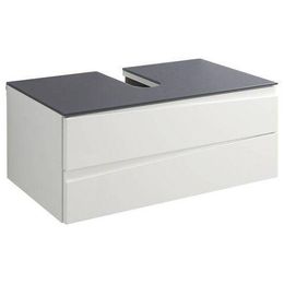 Waschbeckenunterschrank Shape Wei&szlig;/Grau